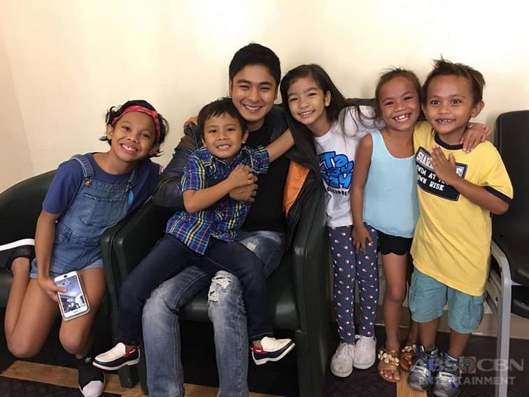 Photos of Coco Martin with his on and off-cam kids | ABS-CBN Entertainment