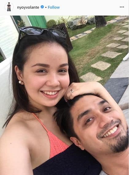 Sweet Photos Of Nyoy Volante With His Wife Abs Cbn Entertainment
