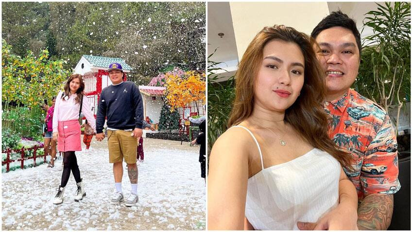 Karen Reyes with her husband | ABS-CBN Entertainment