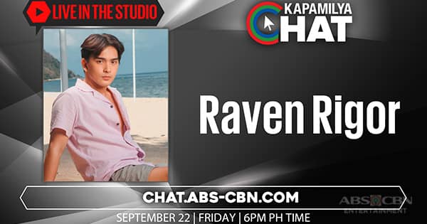 Raven Rigor for Fractured | Kapamilya Chat | ABS-CBN Entertainment