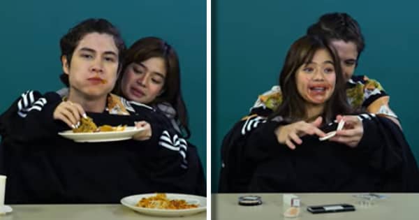 Not My Arms Challenge Bianca And Zach Abs Cbn Entertainment