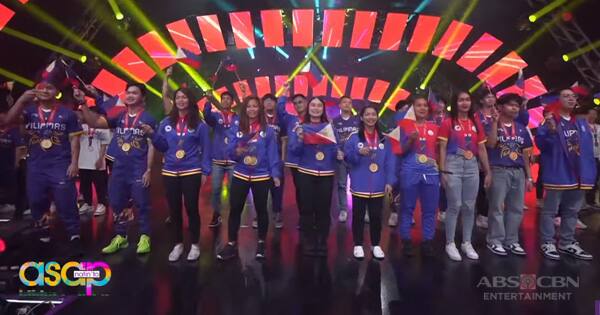 Pinoy athletes and medalists on ASAP | ABS-CBN Entertainment