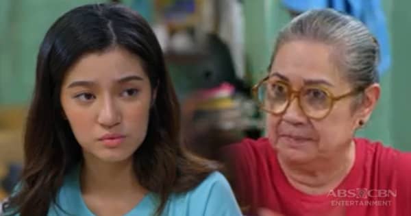 Lola Nena, pinalakas ang loob ni Caroline | ABS-CBN Entertainment Lola Nena, pinalakas ang loob ni Caroline | ABS-CBN Entertainment