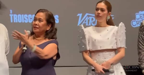 Shaina Magdayo at Ruby Ruiz sa screening | ABS-CBN Entertainment