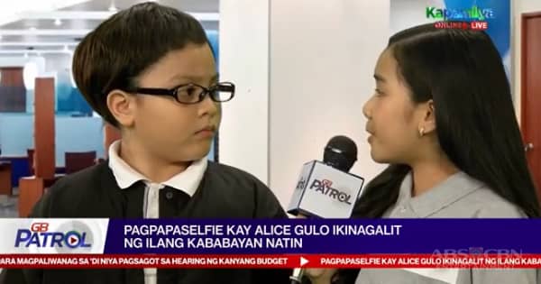 Pagpapaselfie kay Alice Gulo ikinagalit | ABS-CBN Entertainment