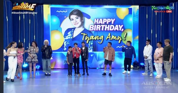 It’s Showtime family shows love to Tyang Amy | ABS-CBN Entertainment