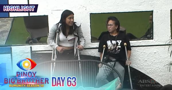 Aly at Madam, nahirapan sa saklay | ABS-CBN Entertainment