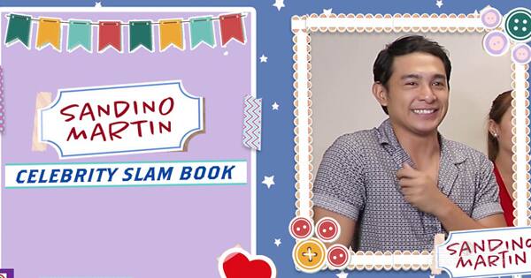 Sandino Martin answers Kapamilya Slam Book | ABS-CBN Entertainment