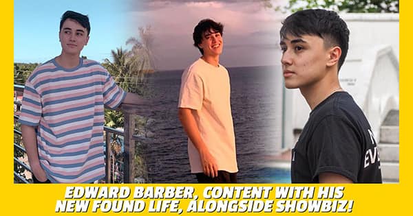 Edward Barber content with his new found life | ABS-CBN Entertainment